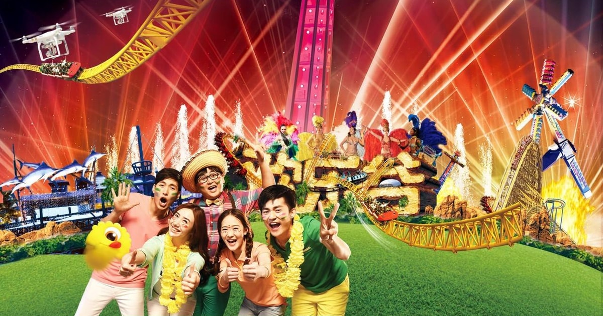 Shanghai Happy Valley Full-Day Ticket | GetYourGuide