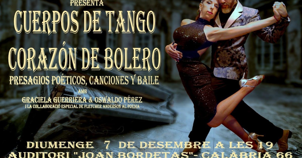 Entrance ticket: Tango, Singing and Dance Show in Barcelona | GetYourGuide