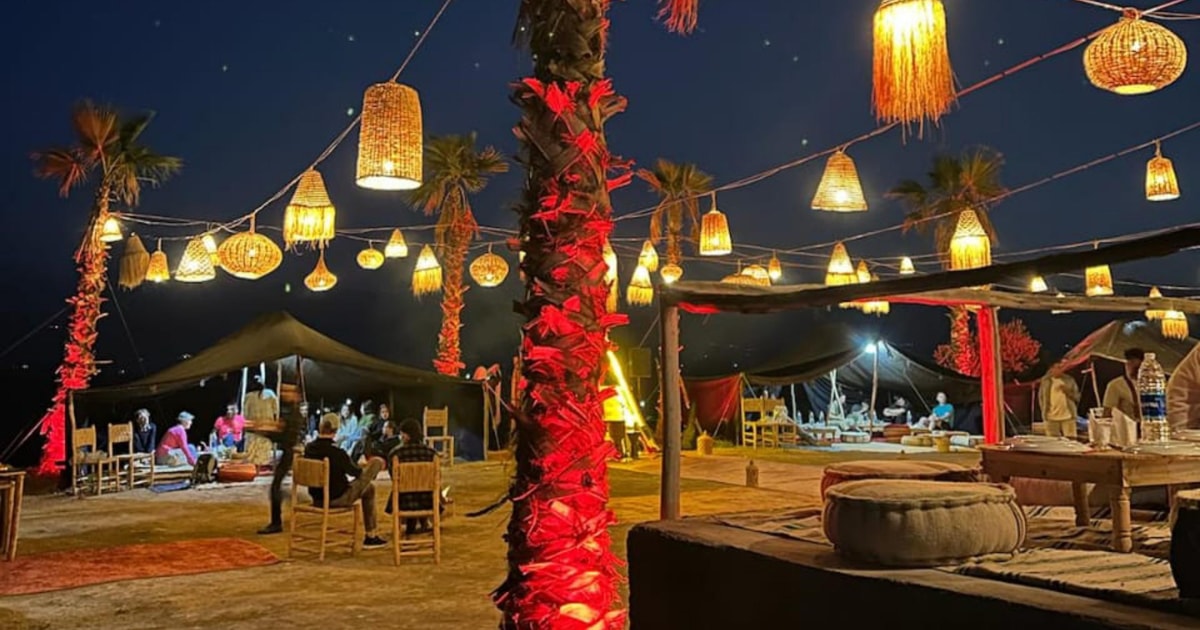 From Marrakech: agafay desert, Dinner Show with sunset | GetYourGuide