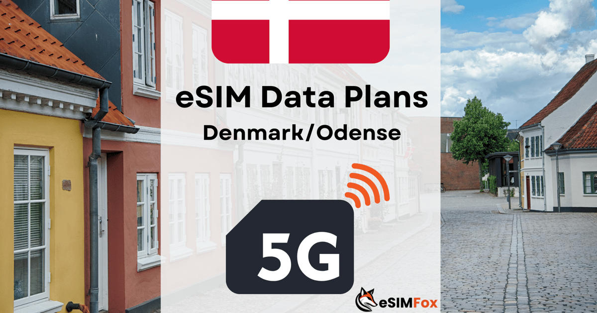 Odense: Plan de datos de Internet eSIM para Dinamarca 4G/5G | GetYourGuide