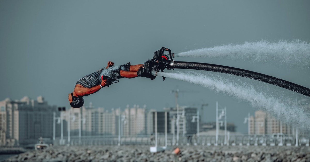 Flyboarding Bali water activities at Nusa Dua Beach | GetYourGuide