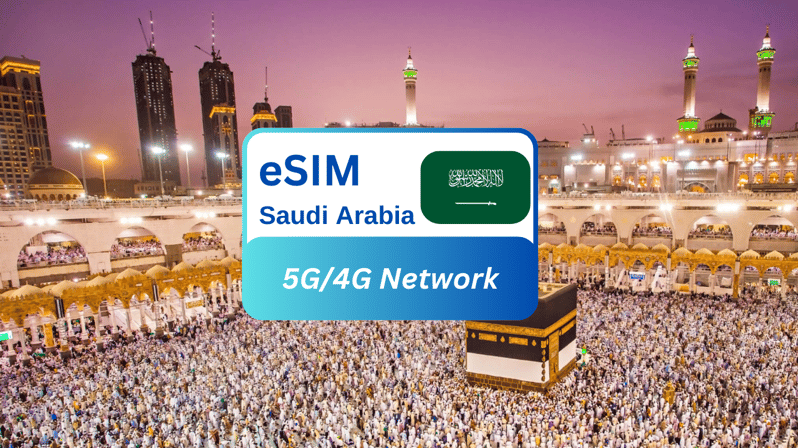 Mecca: Saudi Arabia eSIM Roaming Data Plan for Travelers | GetYourGuide