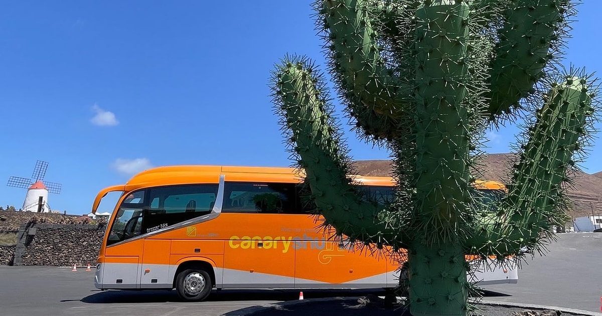Lanzarote Airport: Bus transfer from/to Playa Blanca | GetYourGuide