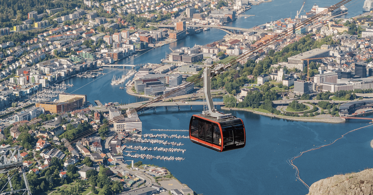 Bergen: biglietto di andata e ritorno per la funivia di Ulriken ...