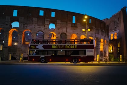 Rome: Big Bus Panoramic Night Tour | GetYourGuide