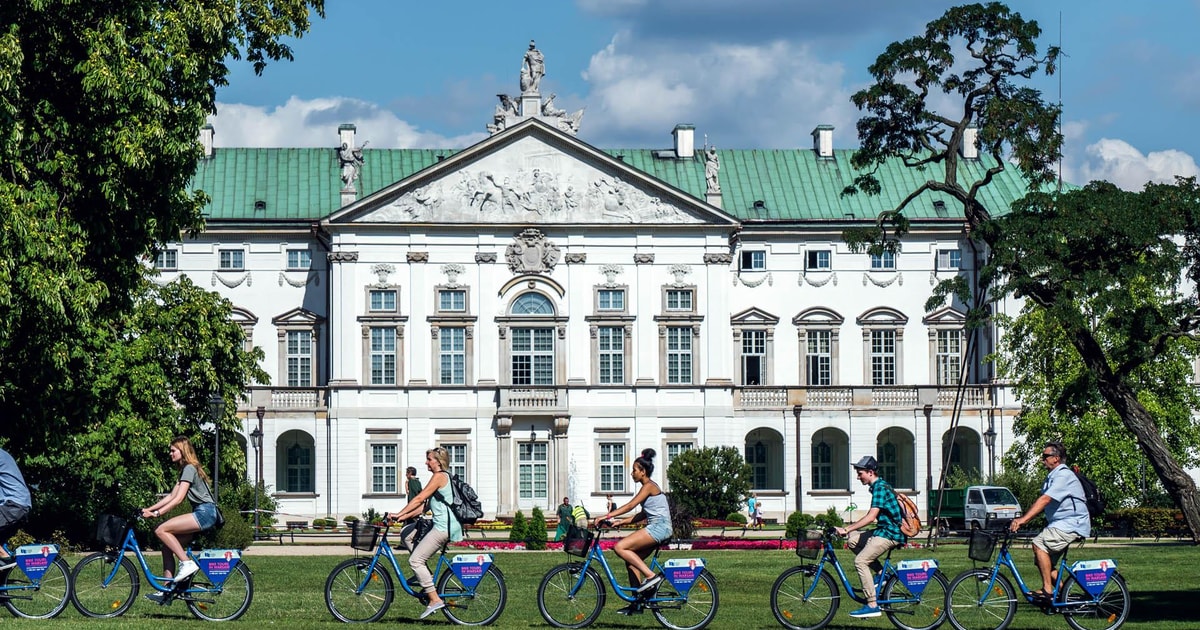 Secrets of Warsaw 4-hour Bike Tour | GetYourGuide