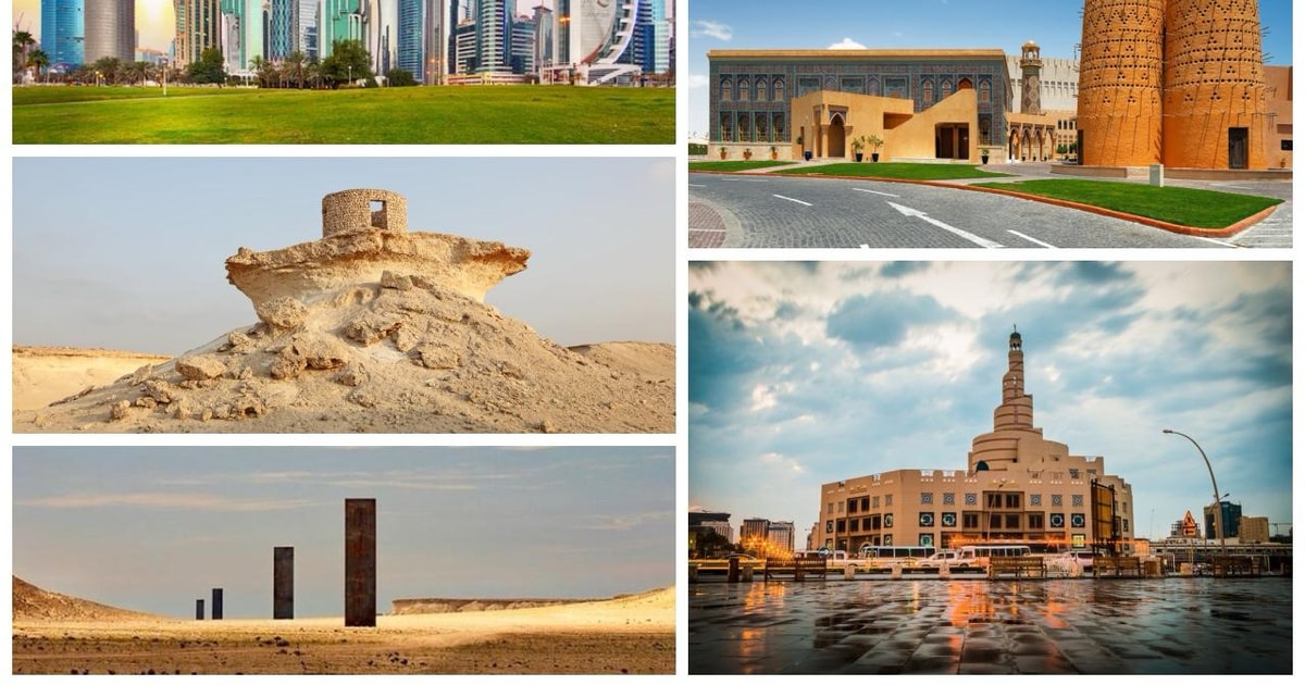 Doha: Tour privato combinato della città e dell'ovest, culturale e ...