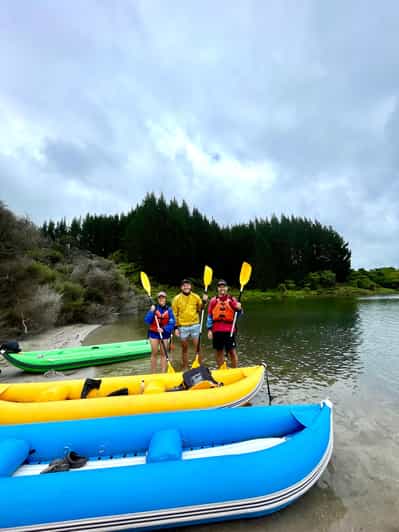 Rotorua: Secret spot kayaking to natural hot springs | GetYourGuide