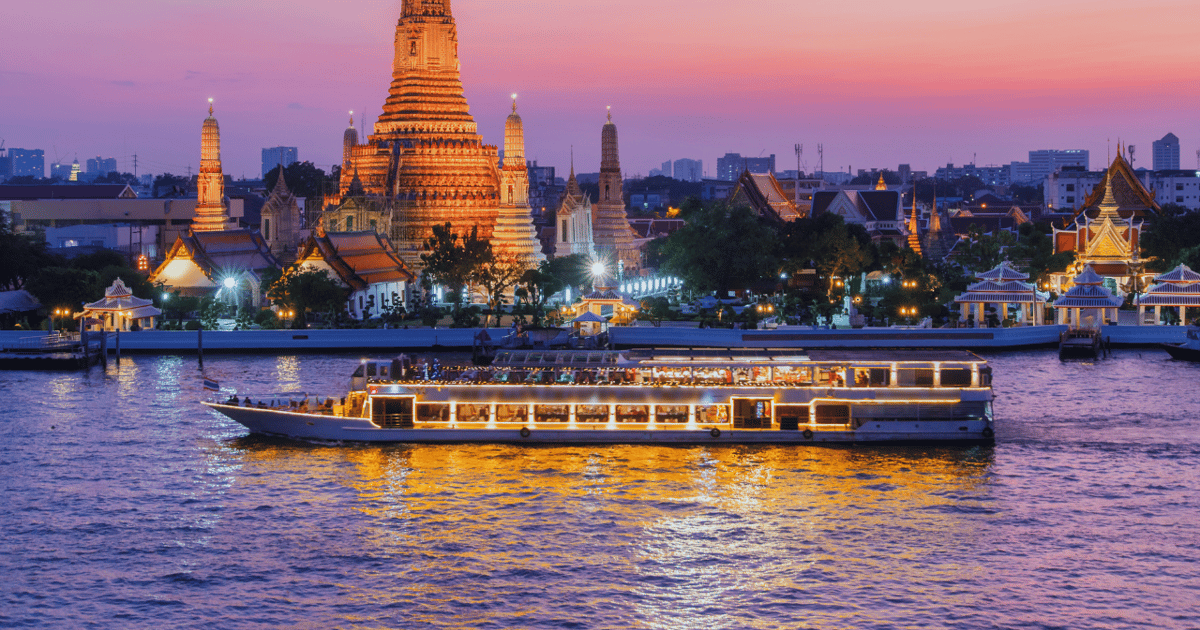 Bangkokissa: Chao Phraya Princess -ruokaristeilykokemus | GetYourGuide