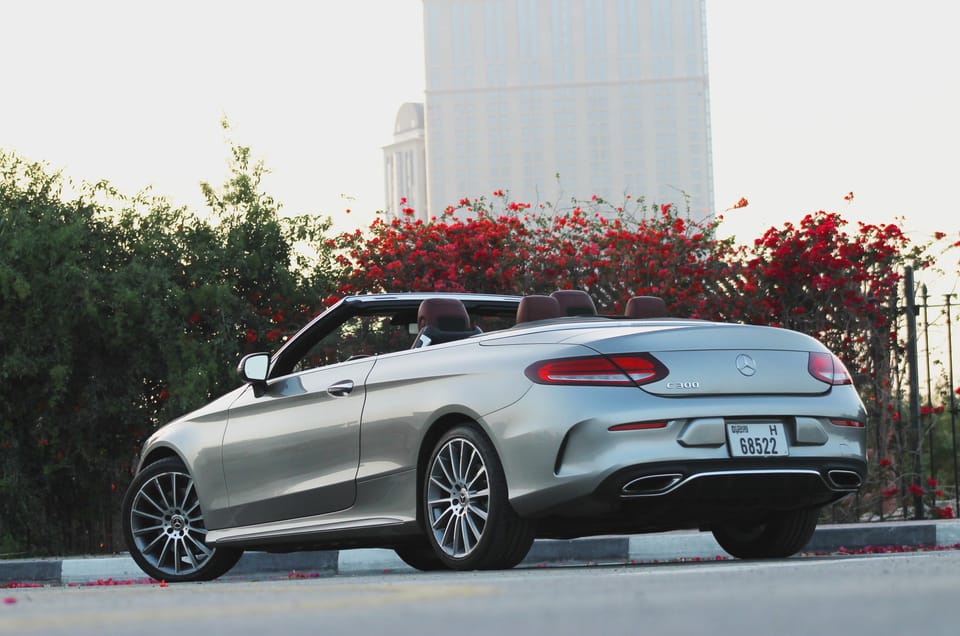 Mercedes-Benz C300 2022 One Day Self Drive in Dubai | GetYourGuide