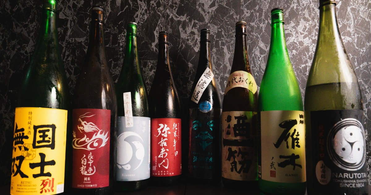 Degustación ilimitada de sake con degustación de sushi Omakase en Tokio ...