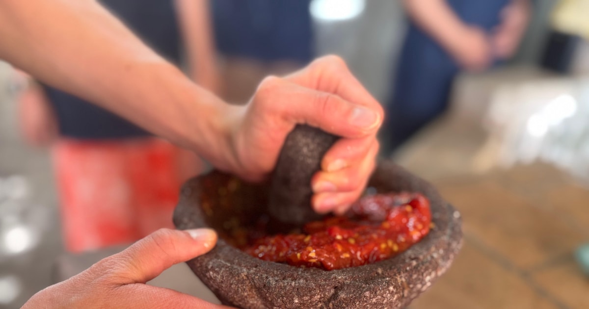 Oaxaca: 10 Mexican Salsas Cooking Class with Taco Tasting | GetYourGuide