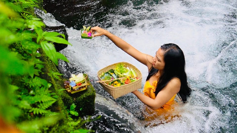 Ubud: Melukat Ceremony and Campuhan Ridge Sunset Tour | GetYourGuide