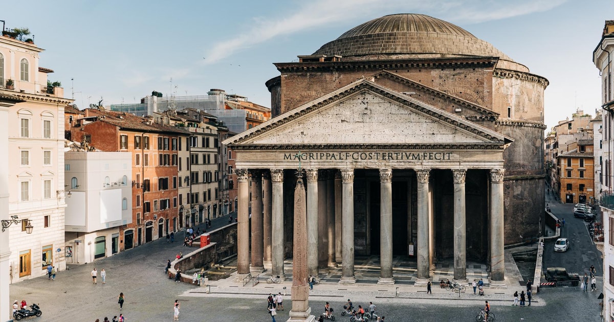 Pantheon Skip køen-billet med prioritet med Pantheon e-bog | GetYourGuide