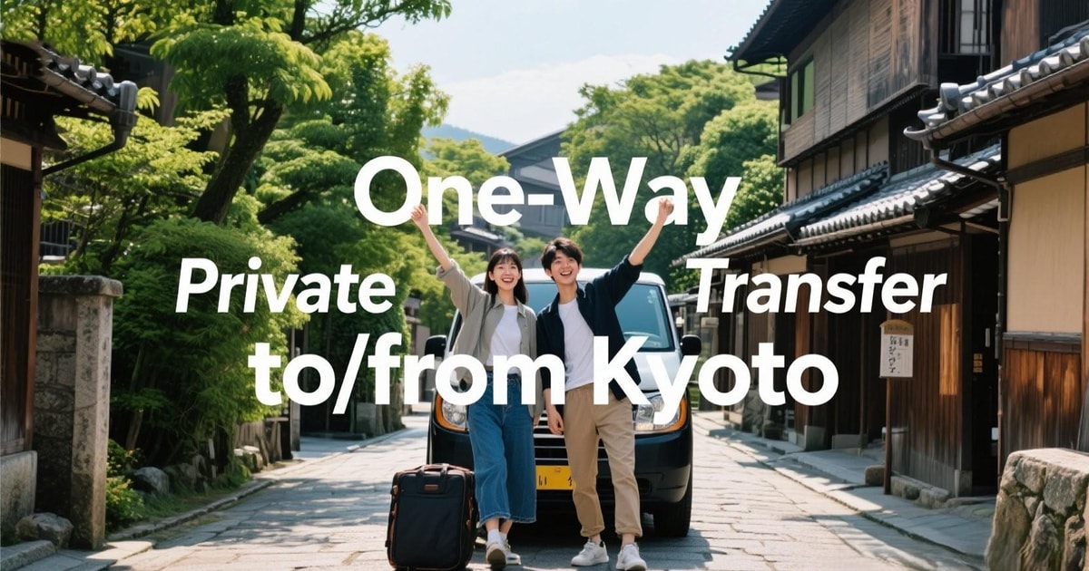 Osaka: One-Way Private Transfer to/from Kyoto | GetYourGuide