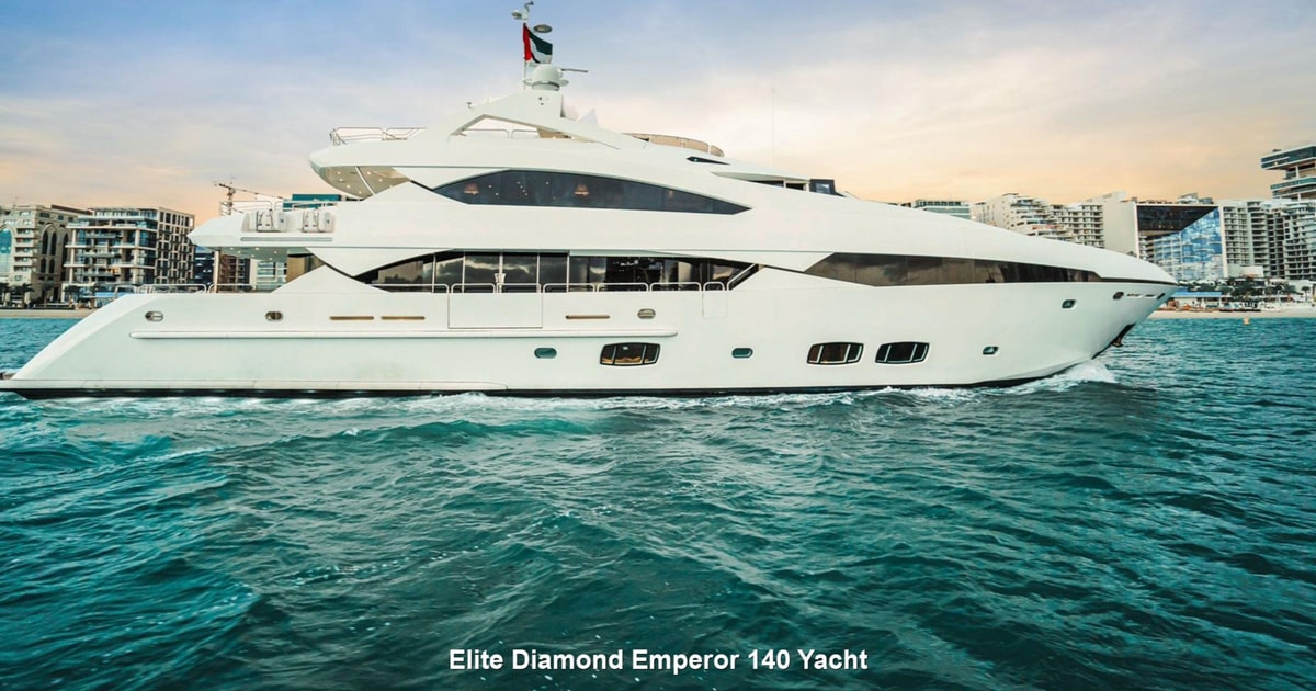 Emperor 140ft – 2023 Yacht Rental Dubai - 40 PAX | GetYourGuide
