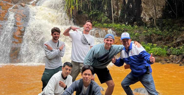 Dalat: Three waterfalls tour with Datanla-Pongour- Elephant | GetYourGuide