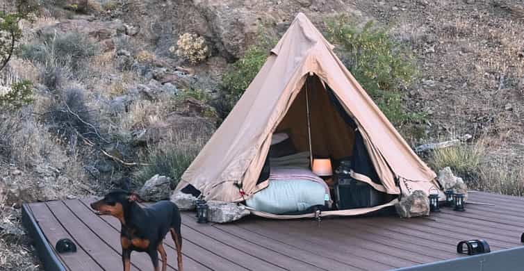 Desert Den Canvas Tent for 2 | GetYourGuide