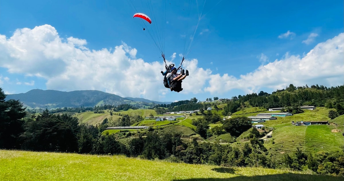 Paragliding Medellín: Free GoPro Service. | GetYourGuide