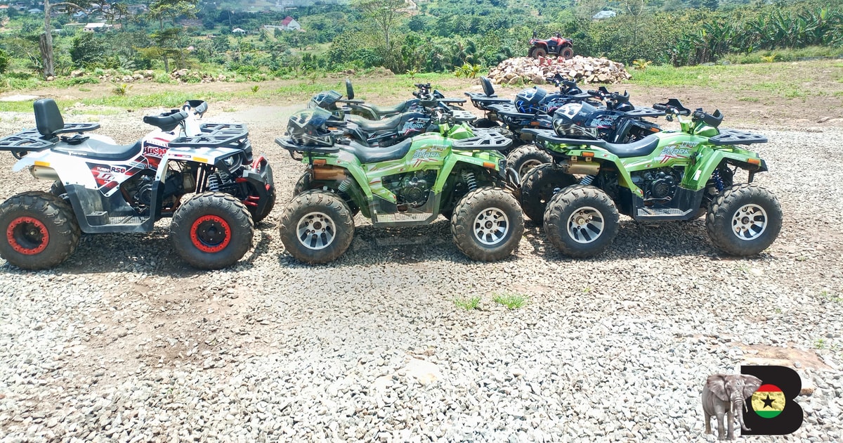 Accra: Quad Biking, Wasserfall und Botanischer Garten Tagestour ...