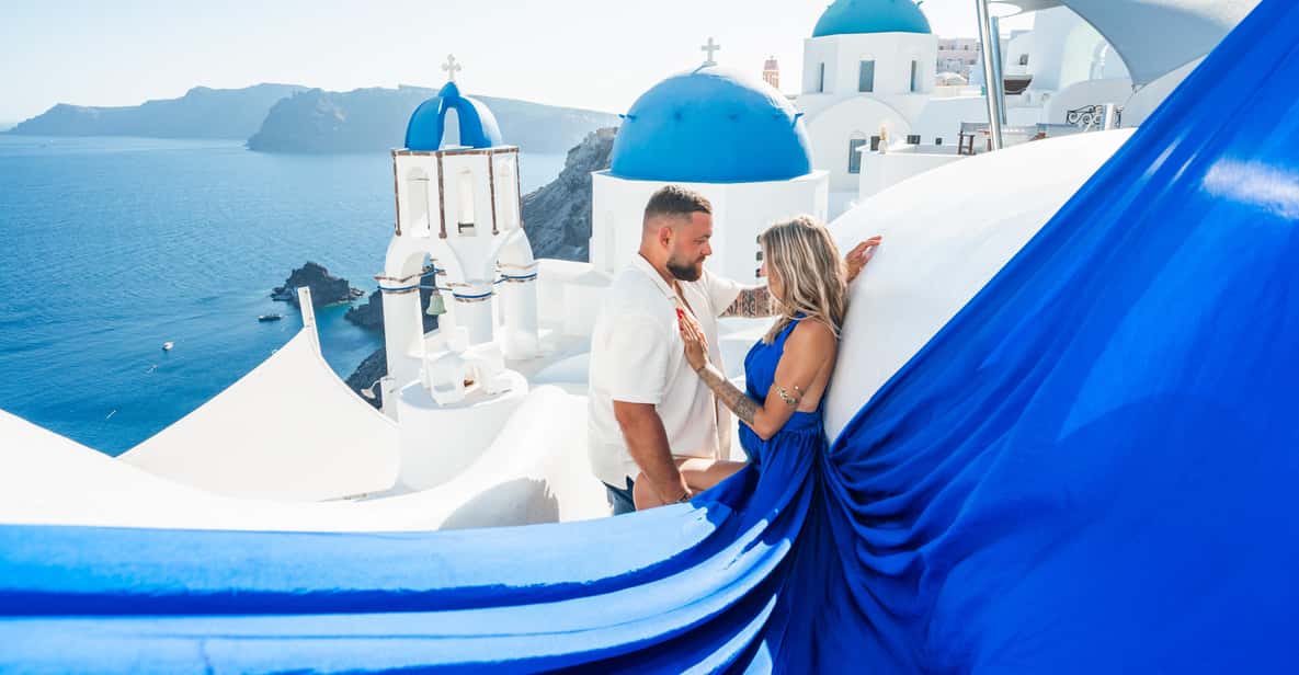 Flying Dress Santorini Photoshoot | GetYourGuide
