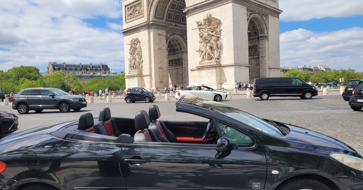 Paris in a Convertible. Experience the City in Style ! | GetYourGuide