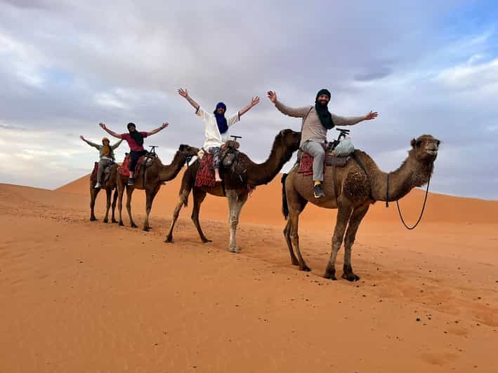 3-Day Tour to Merzouga Erg Chebbi camp & Camel ride | GetYourGuide