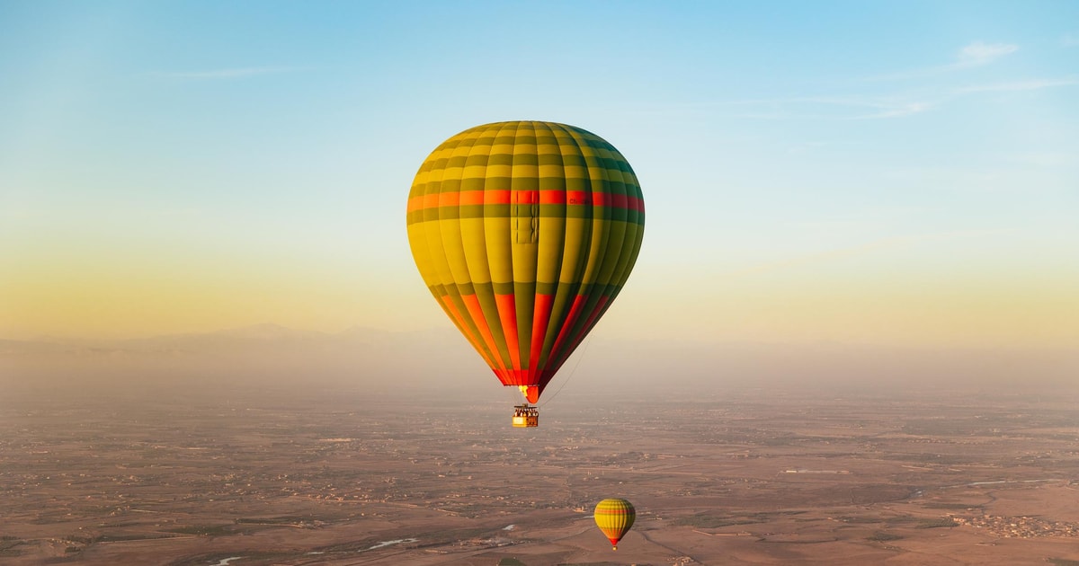 Marrakech: giro in mongolfiera con trasferimenti e colazione | GetYourGuide