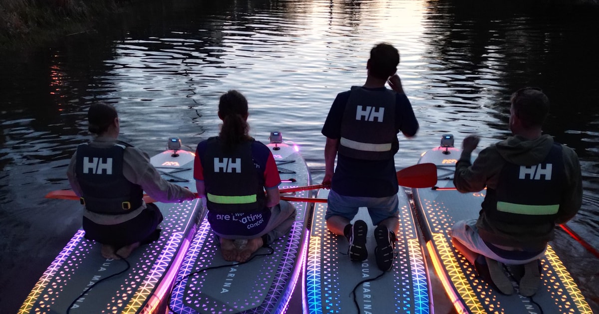 Norwich: LED Night-Paddle Experience | GetYourGuide