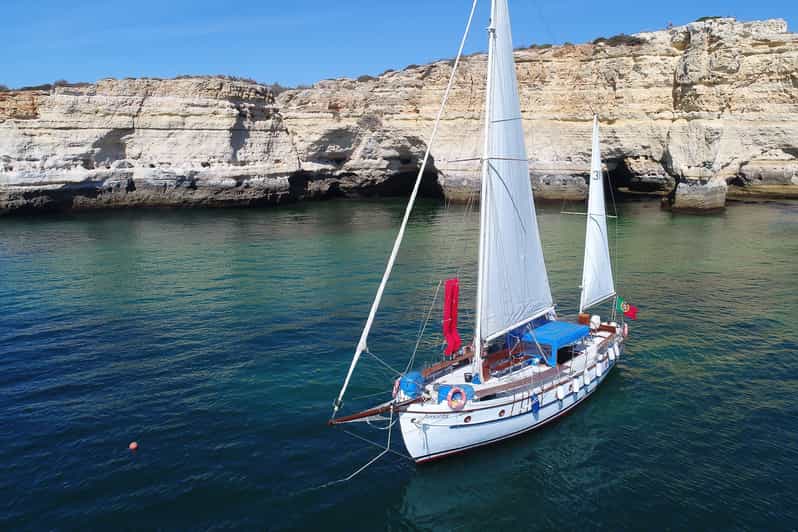 Albufeira: Sunset Boat Tour with Welcome Drink | GetYourGuide