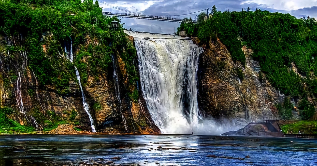 Vanuit Montreal: Privétour Montmorency watervallen & Quebec stad ...