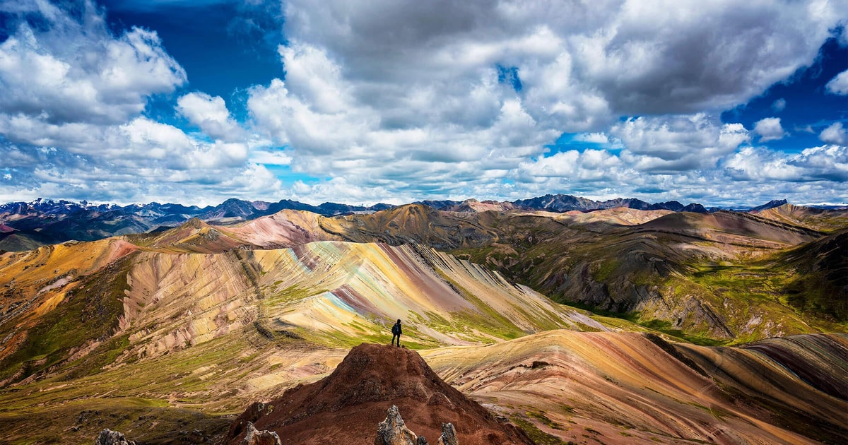 From Cusco: Rainbow Mountain Palcoyo and Three Bridges Tour | GetYourGuide