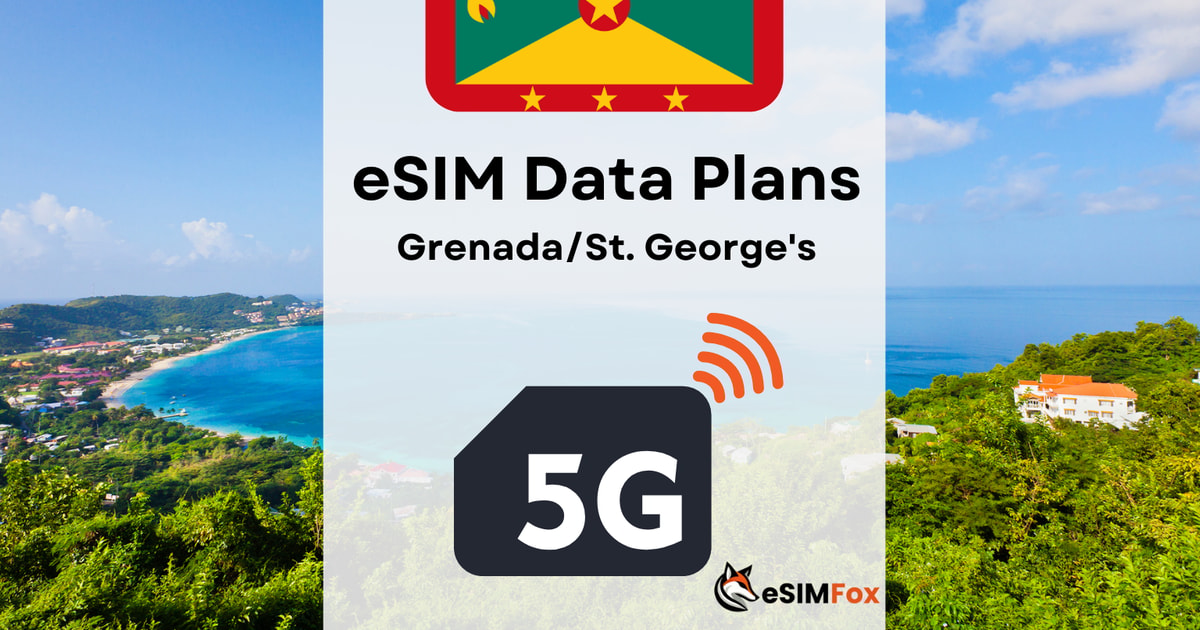 St. George's eSIM Internet Data for Grenada for tourists | GetYourGuide