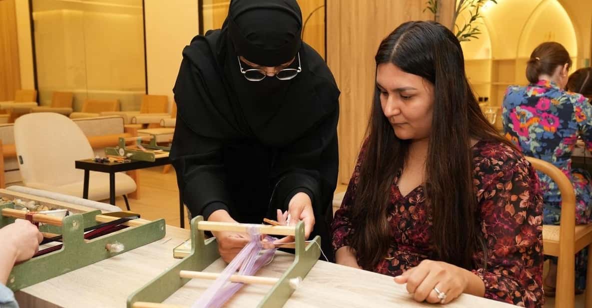 Diriyah, Saudi Arabia: Sadu Weaving Workshop | GetYourGuide