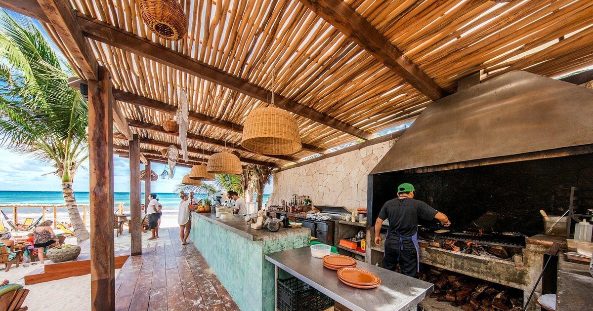 Tulum: Ahau Half-Day Pass with Premium Food and Drinks | GetYourGuide