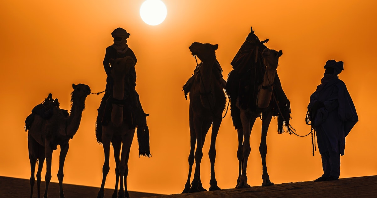 Sunrise and Camels in Agafay Desert with Berber Breakfast | GetYourGuide