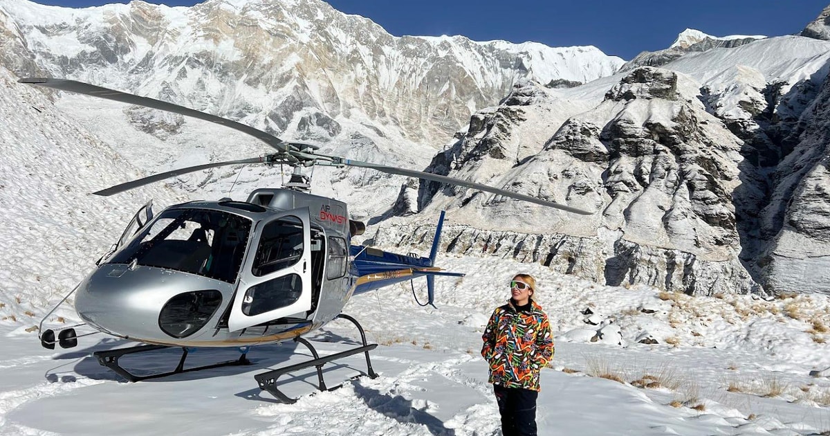 Z Pokhary: Annapurna Base Camp (ABC) Helicopter Tour | GetYourGuide