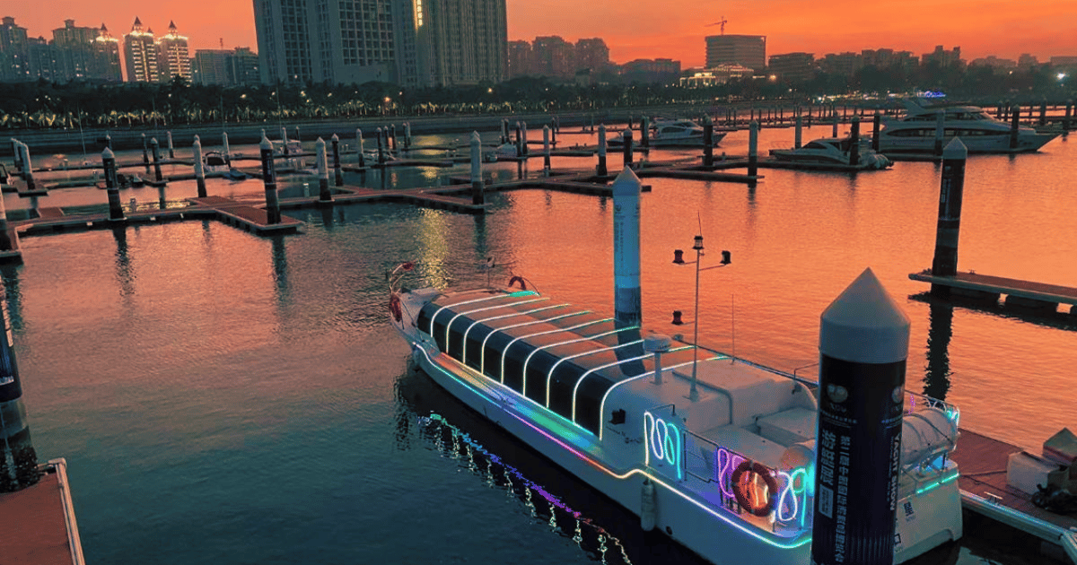 Haikou: Night Cruise on the Nanhai Pearl Ship at Haikou Bay | GetYourGuide