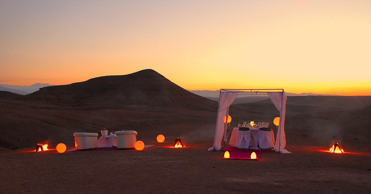Marrakech: Cină cu spectacol, Quad Bike, plimbare cu cămila, apus de ...