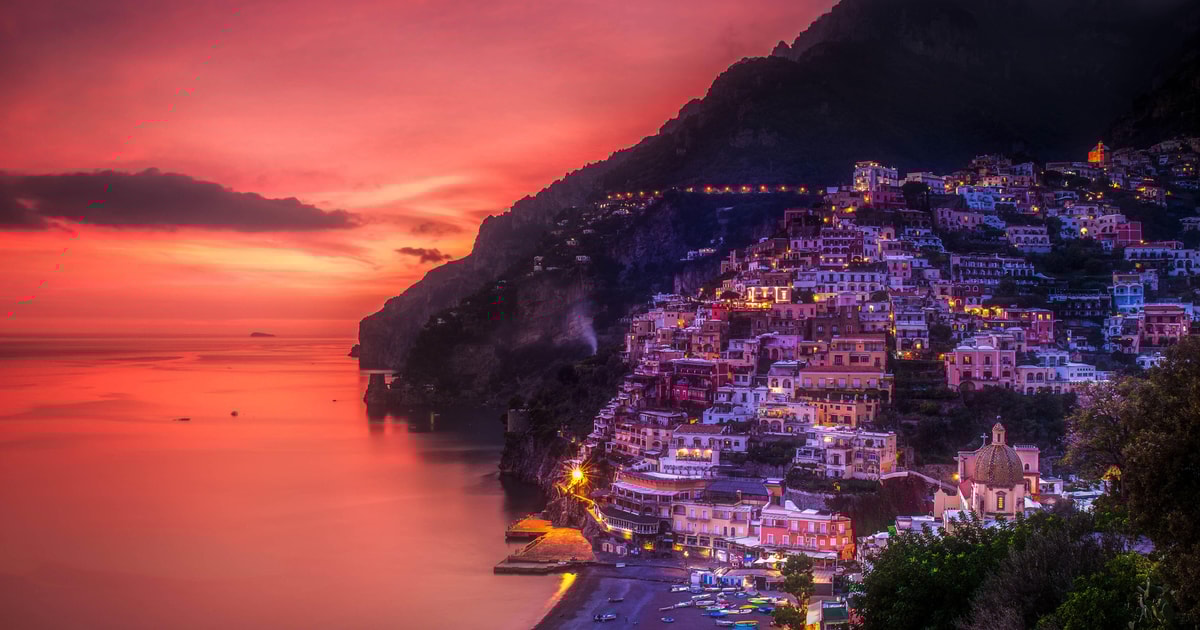 Sunset boat experience in Positano | GetYourGuide