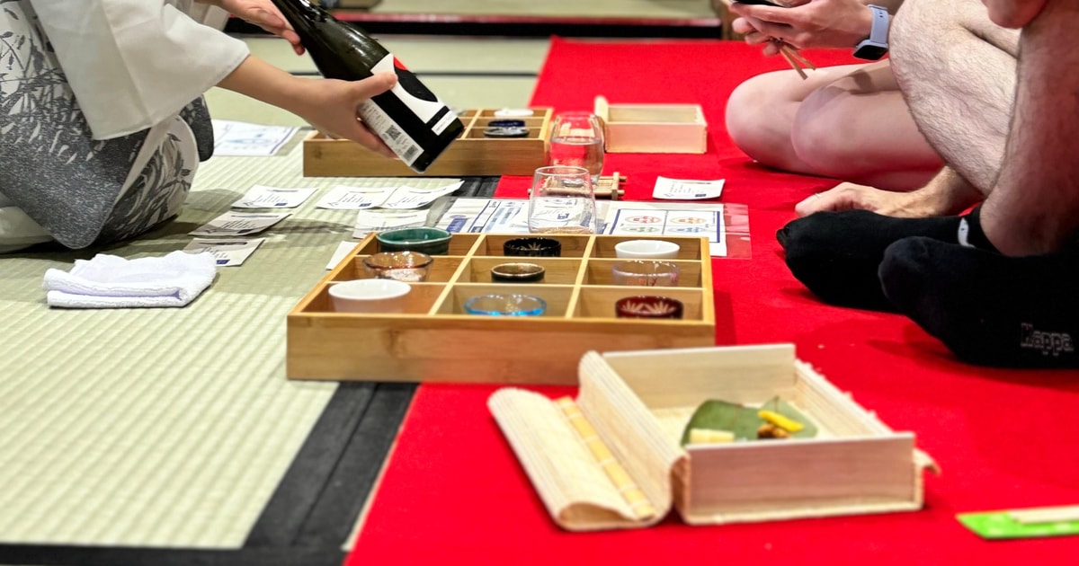 Japaneses Sake 9 Tasting Experience in Osaka 「Tasting Tasty」 | GetYourGuide