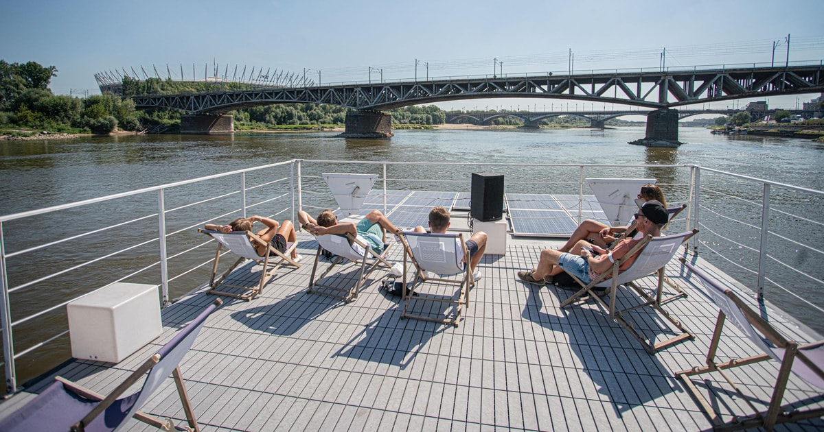 Warsaw: Vistula River Cruise on a Modern Barge | GetYourGuide