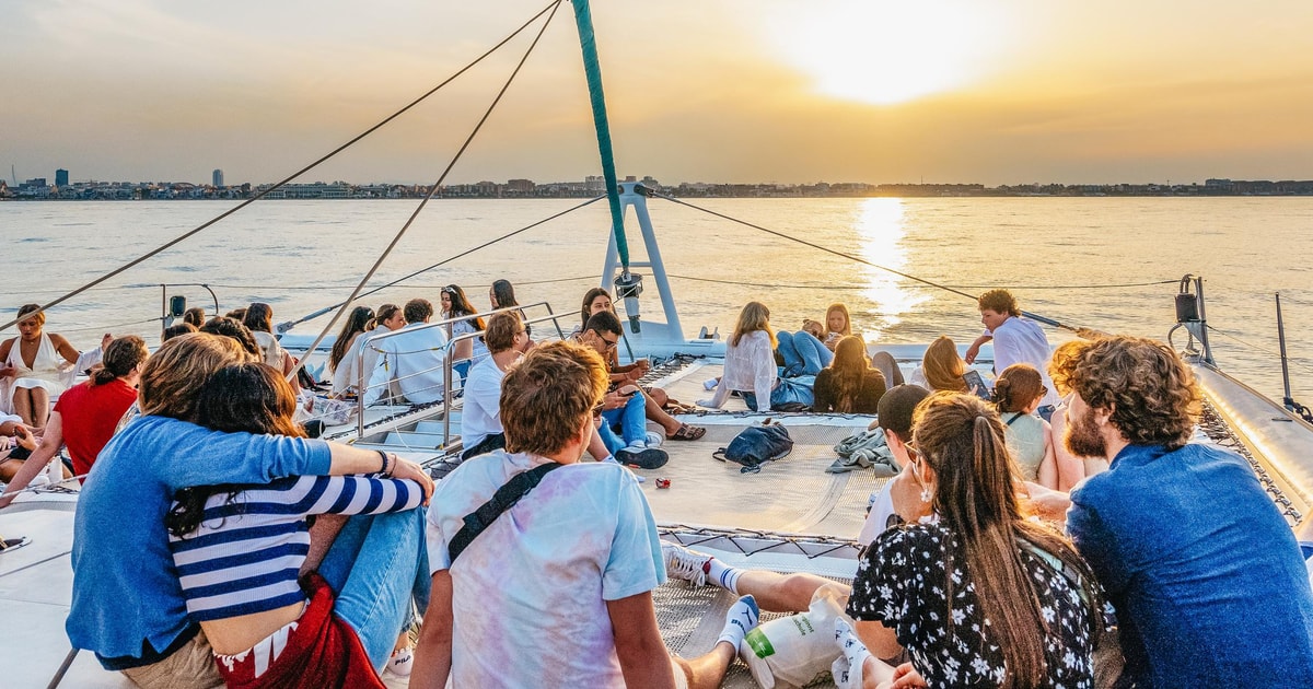 Valencia: Catamaran Cruise with Sunset Option | GetYourGuide