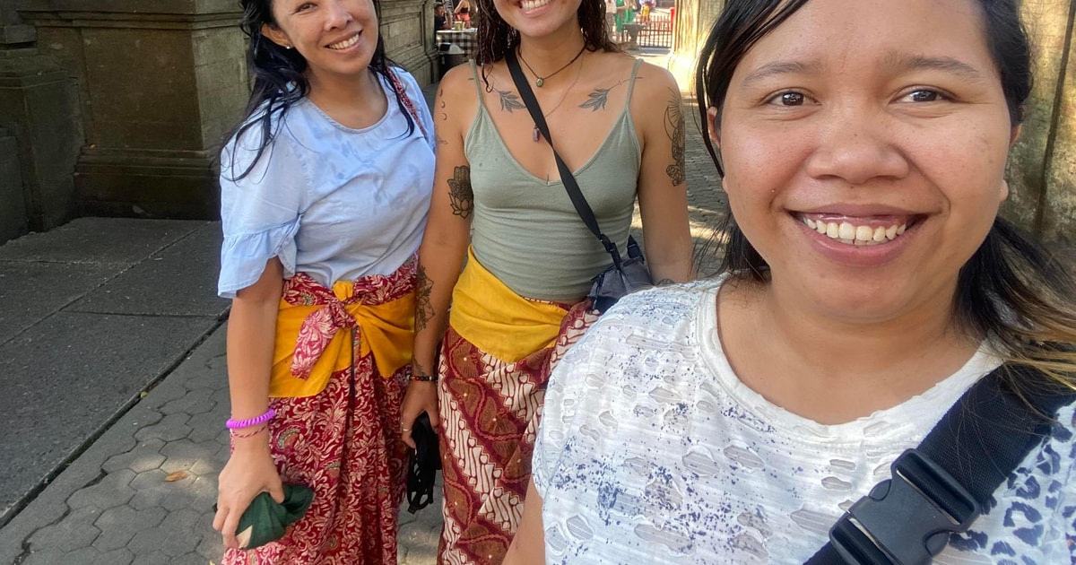 Ubud : fullday tour with jungle swing | GetYourGuide