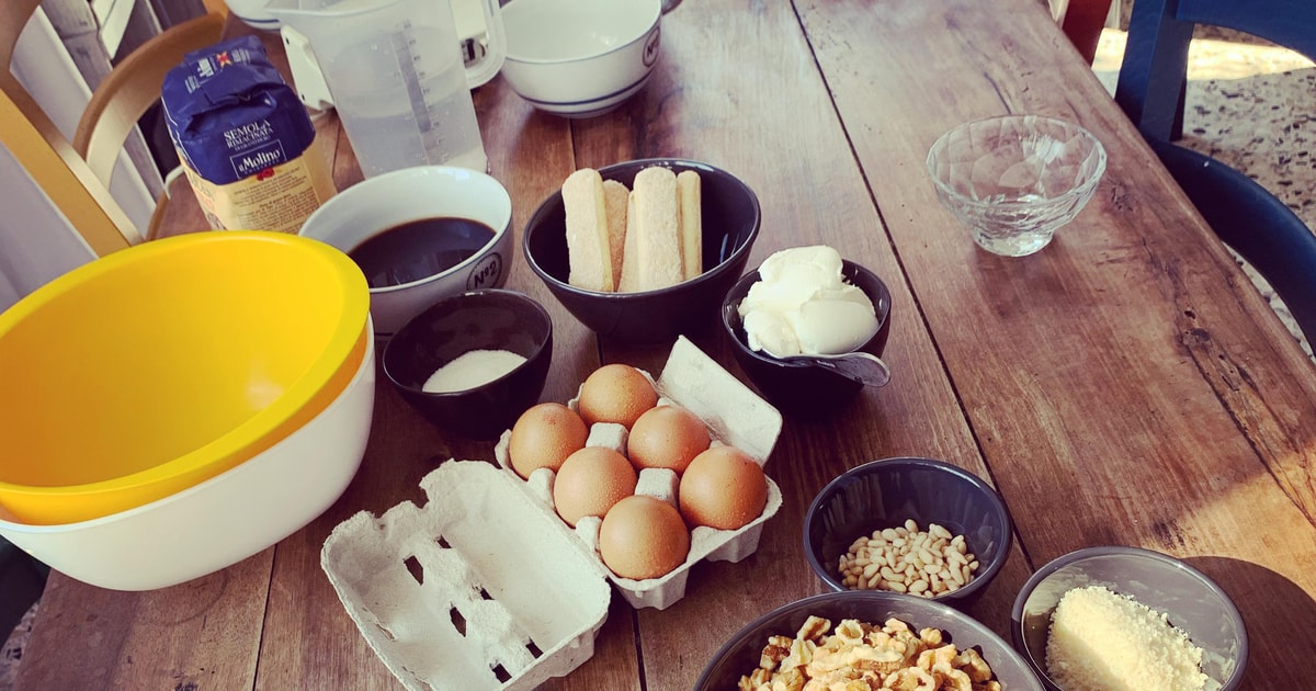 Cooking with Luca, Pasta Tiramisu class in Riomaggiore | GetYourGuide