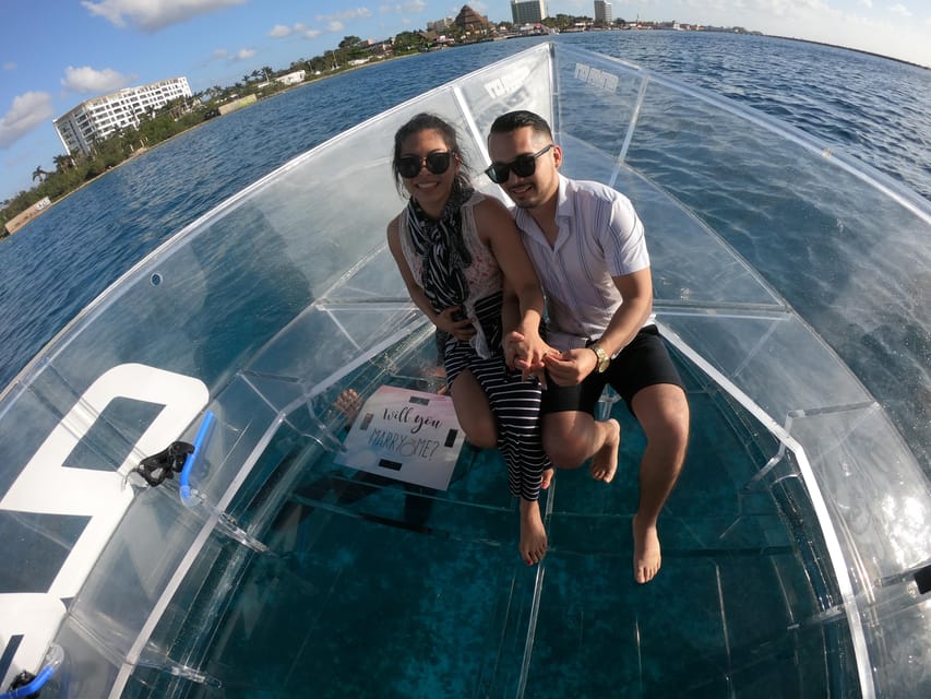 Invisible Boat Snorkeling Adventure in Cozumel | GetYourGuide