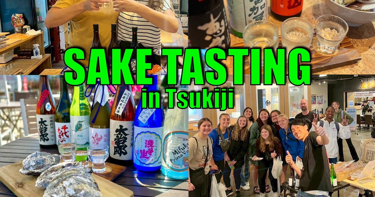 Tokio: Japanse sake-proeverij in Tsukiji | GetYourGuide