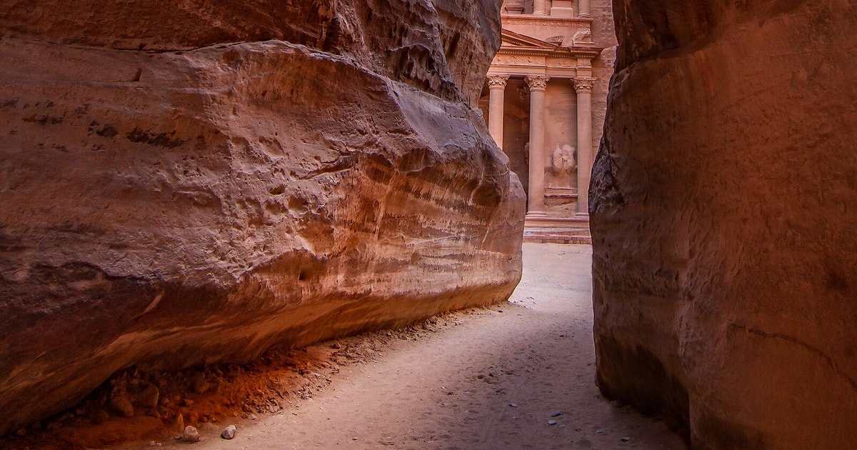 Au départ d'Amman : Visite privée d'une jounée de Pétra et de la mer ...