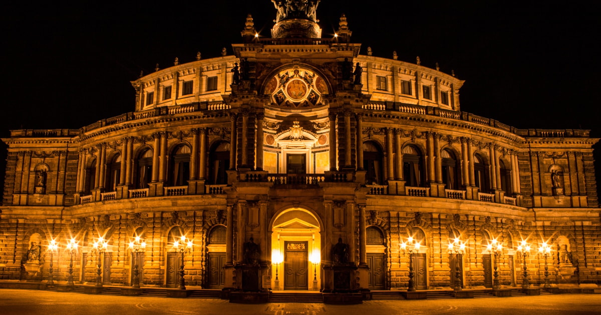 Dresden: city tour & opera performance Semperoper Don Carlo | GetYourGuide