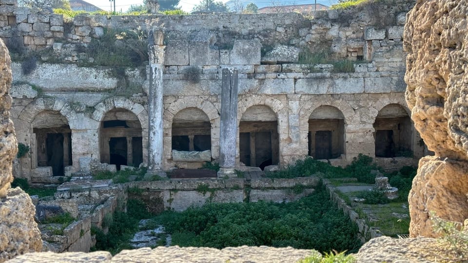 Antiguo Canal del Istmo de Corinto Tour Privado de Lujo 5 Horas ...